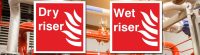What is the difference between wet and dry risers? | RM Risk Management