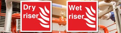 What is the difference between wet and dry risers? | RM Risk Management